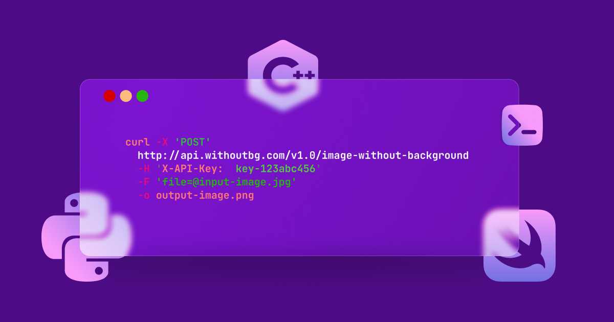 Image Background Remover API